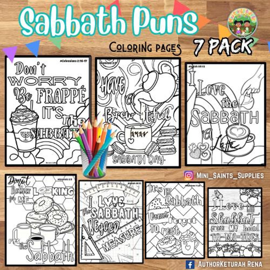 Sabbath Coloring Sabbath Activity Bible Kid Activities Bible Sabbath ...
