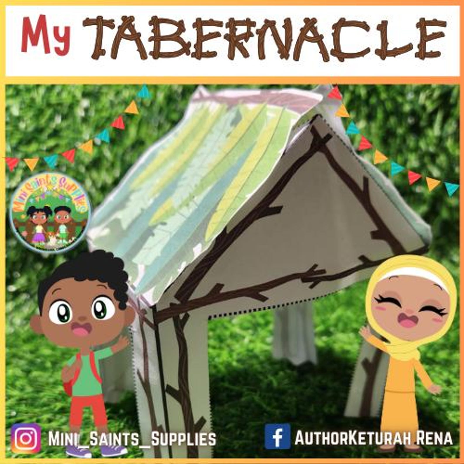 Tabernacle Activity, Sukkah Craft, Sukkot Lesson, Fall Feast, Bible ...