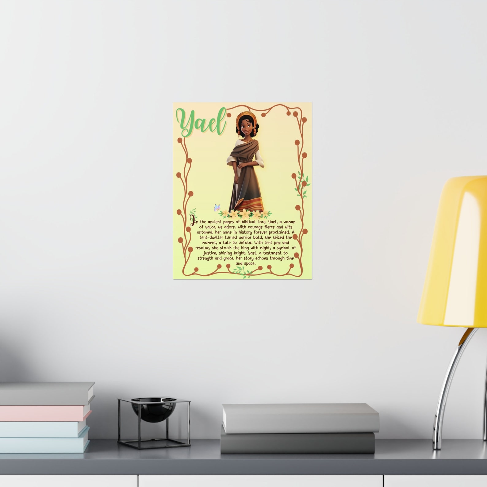 Bible Girl Poster Inspirational Christian Wall Art Decor - Etsy
