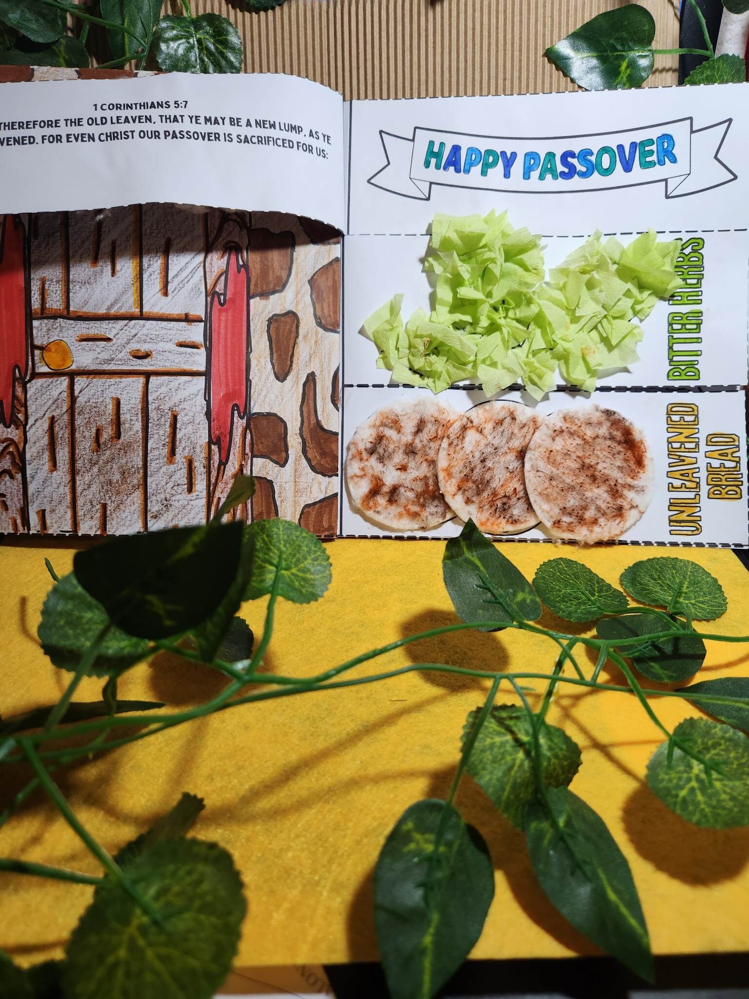 Passover Book Kids Craft Passover Children Craft Homeschool Activity 10 ...