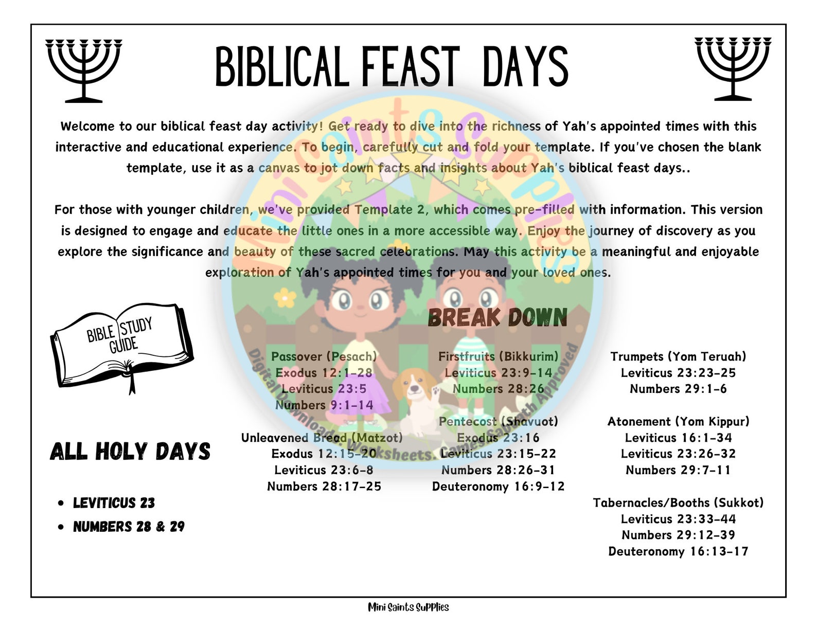 Spring Feast, Fall Feast, Passover, Unleavened Bread, Pentecost, Feast ...