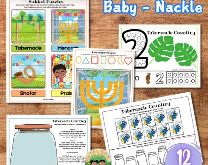 Tabernacle Preschool Kindergarten Lessons Sukkot Lesson Fall Feast ...