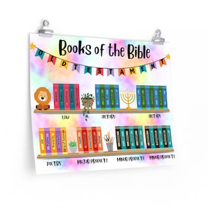 OLD TESTAMENT Books of the Bible Poster - Etsy