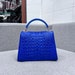 Light Blue Alligator Leather Skin Women Purse- Gift for Her-birthday ...