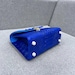 Light Blue Alligator Leather Skin Women Purse- Gift for Her-birthday ...