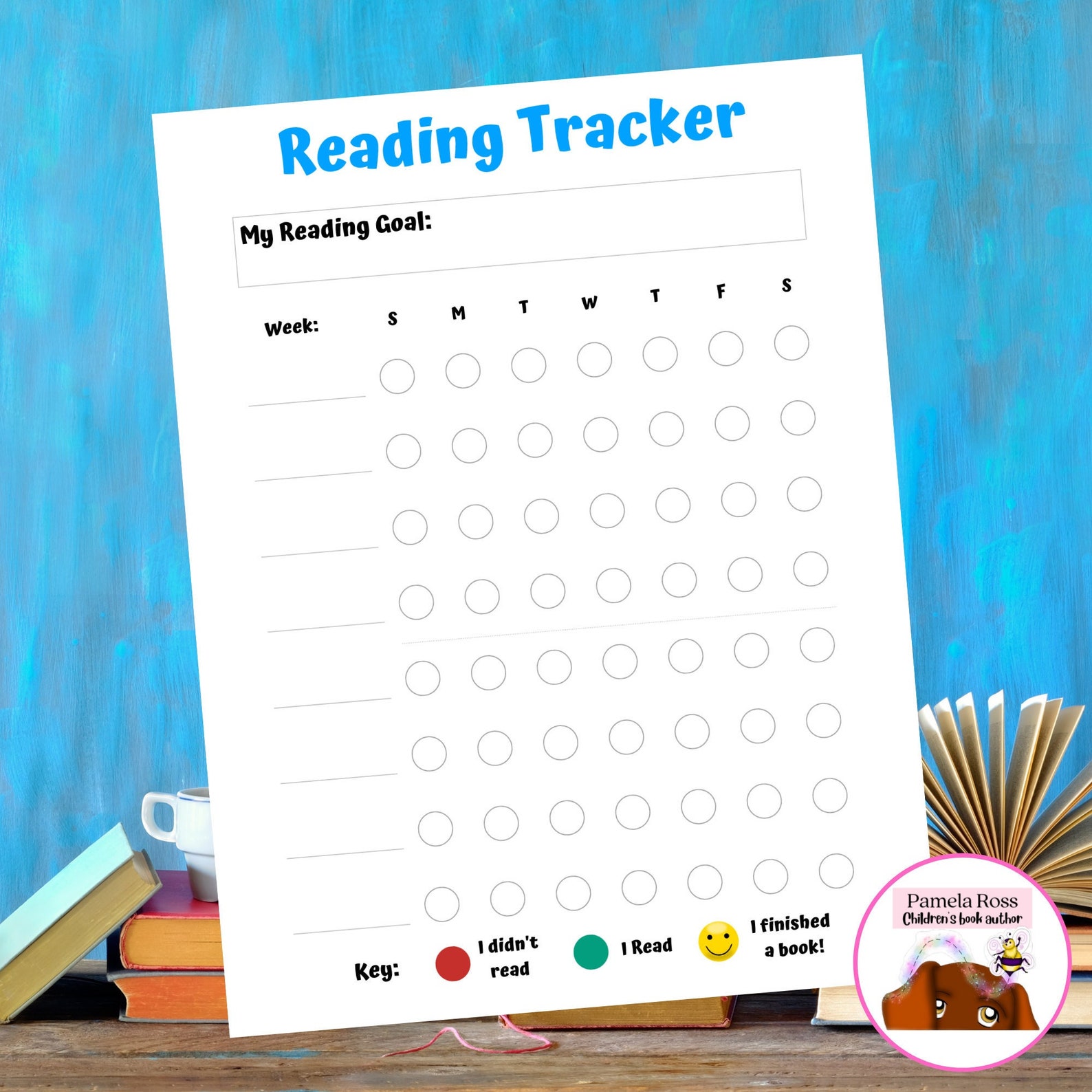 Printable Reading Tracker - Etsy