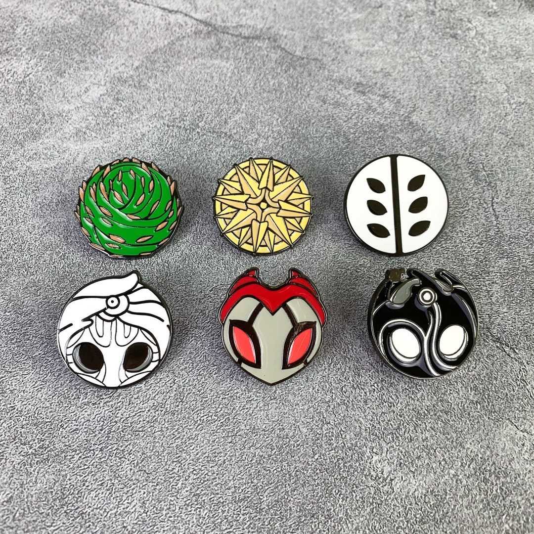 Hollow Knight Enamel Pins Game Jewelry Metal Brooch Cartoon - Etsy ...