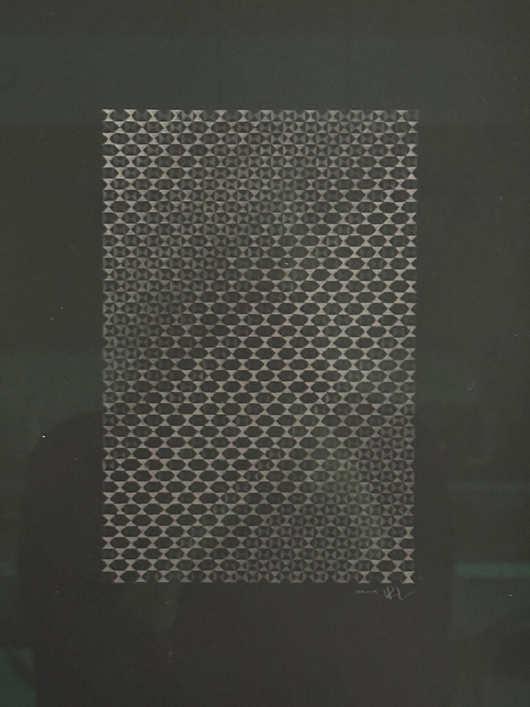 Original Abstract Graphite Drawing, Infinite Reflections 2 - Etsy