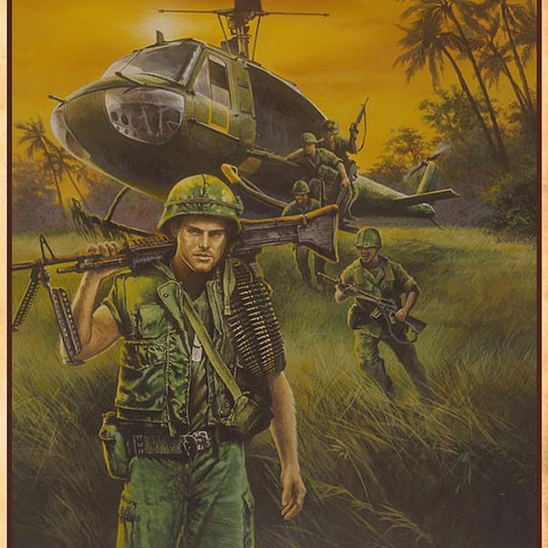Vietnam War Poster - Etsy