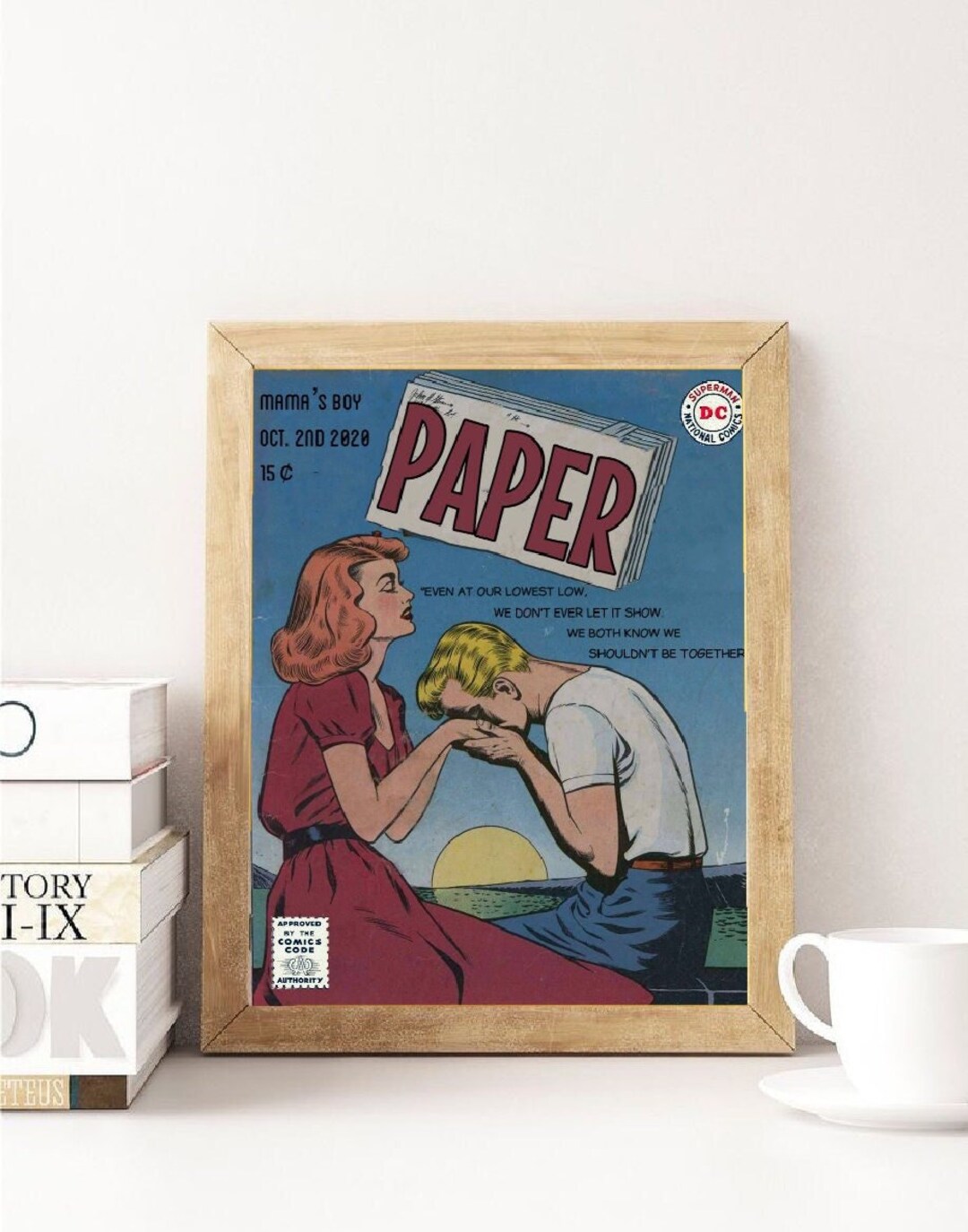 LANY Vintage Comic Book Cover 'paper.' - Etsy