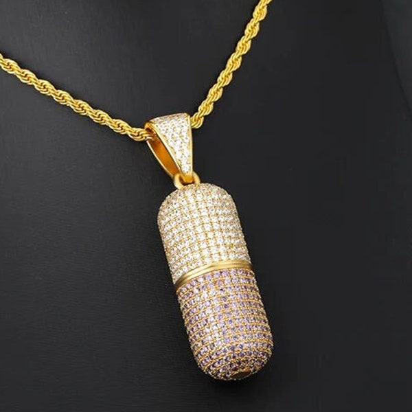 Capsule Necklace - Etsy