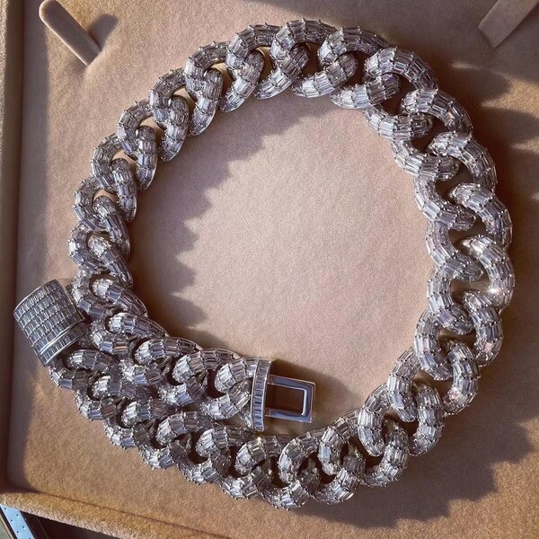 Iced Out Chain - Etsy