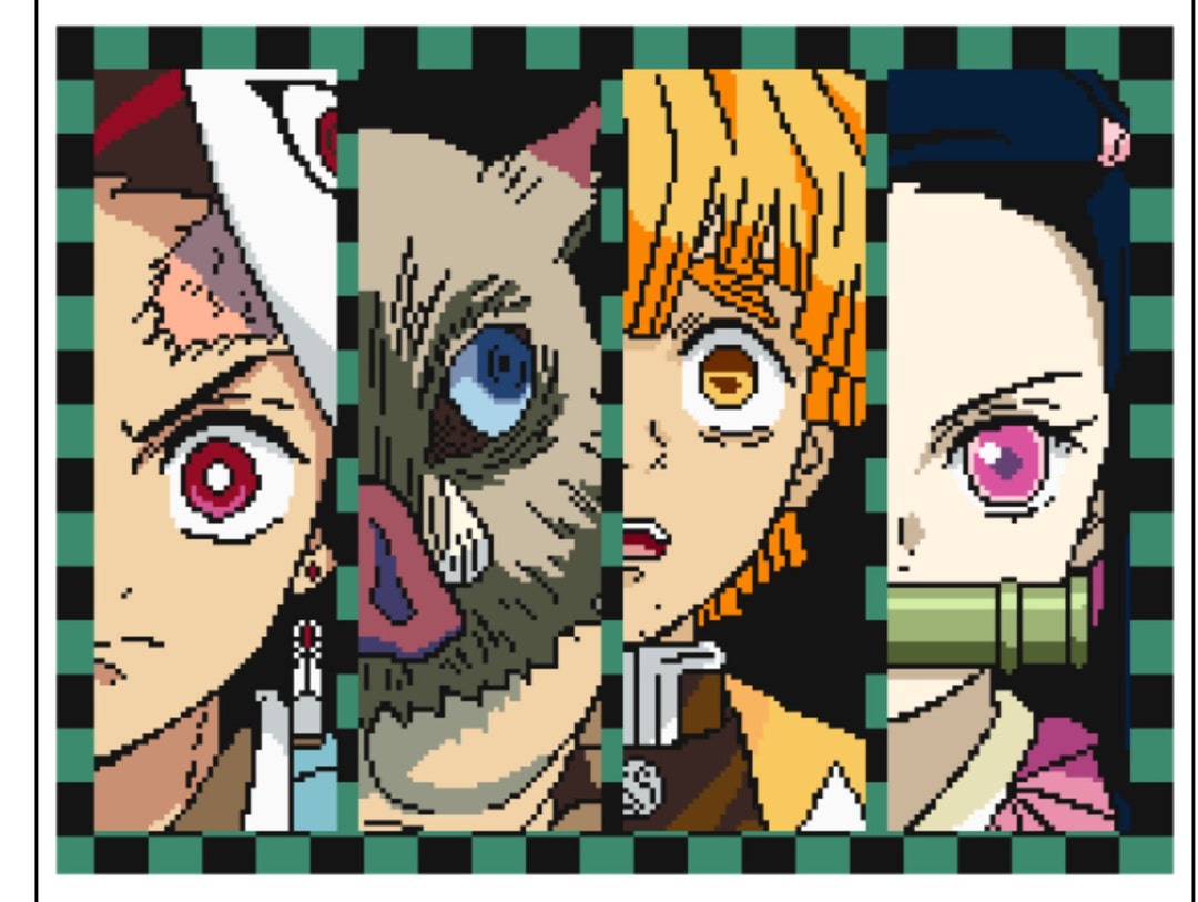 Anime Character Banner - Etsy