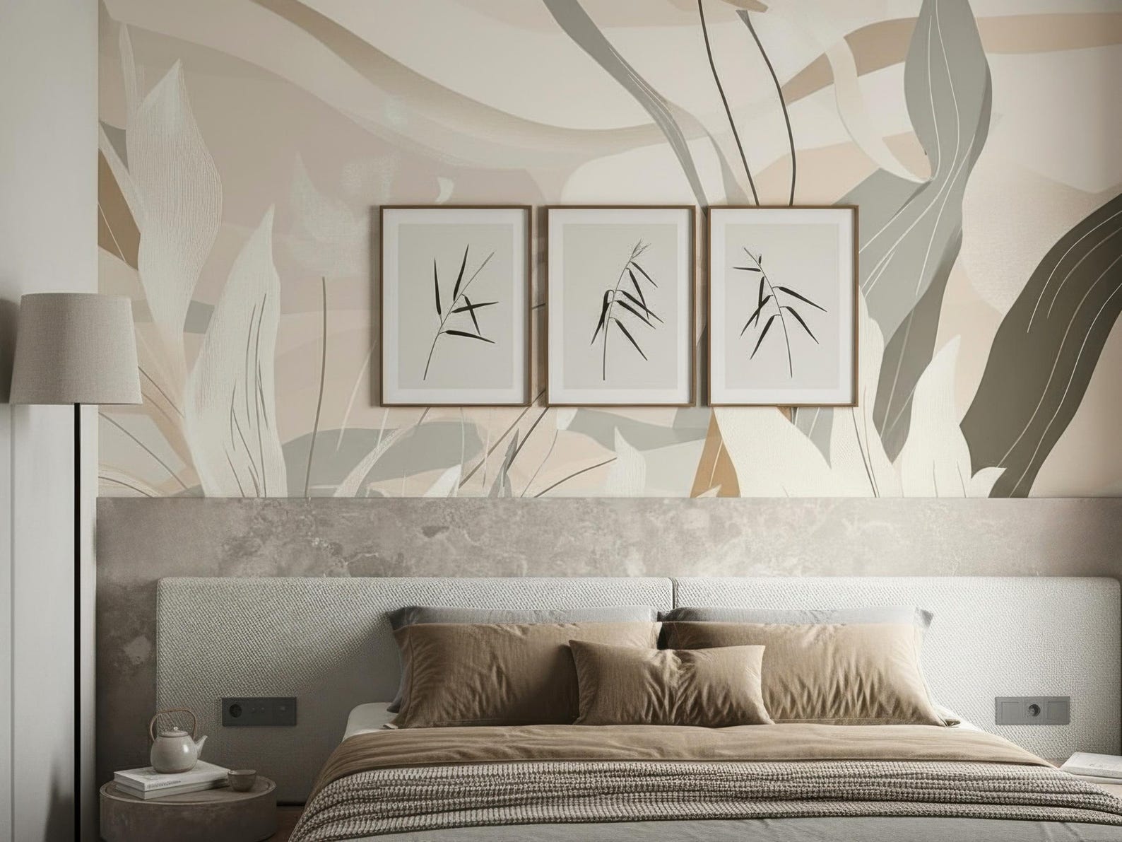 Komorebi Dream Wallpaper,japandi Style,scandi,japanese Design,wall ...