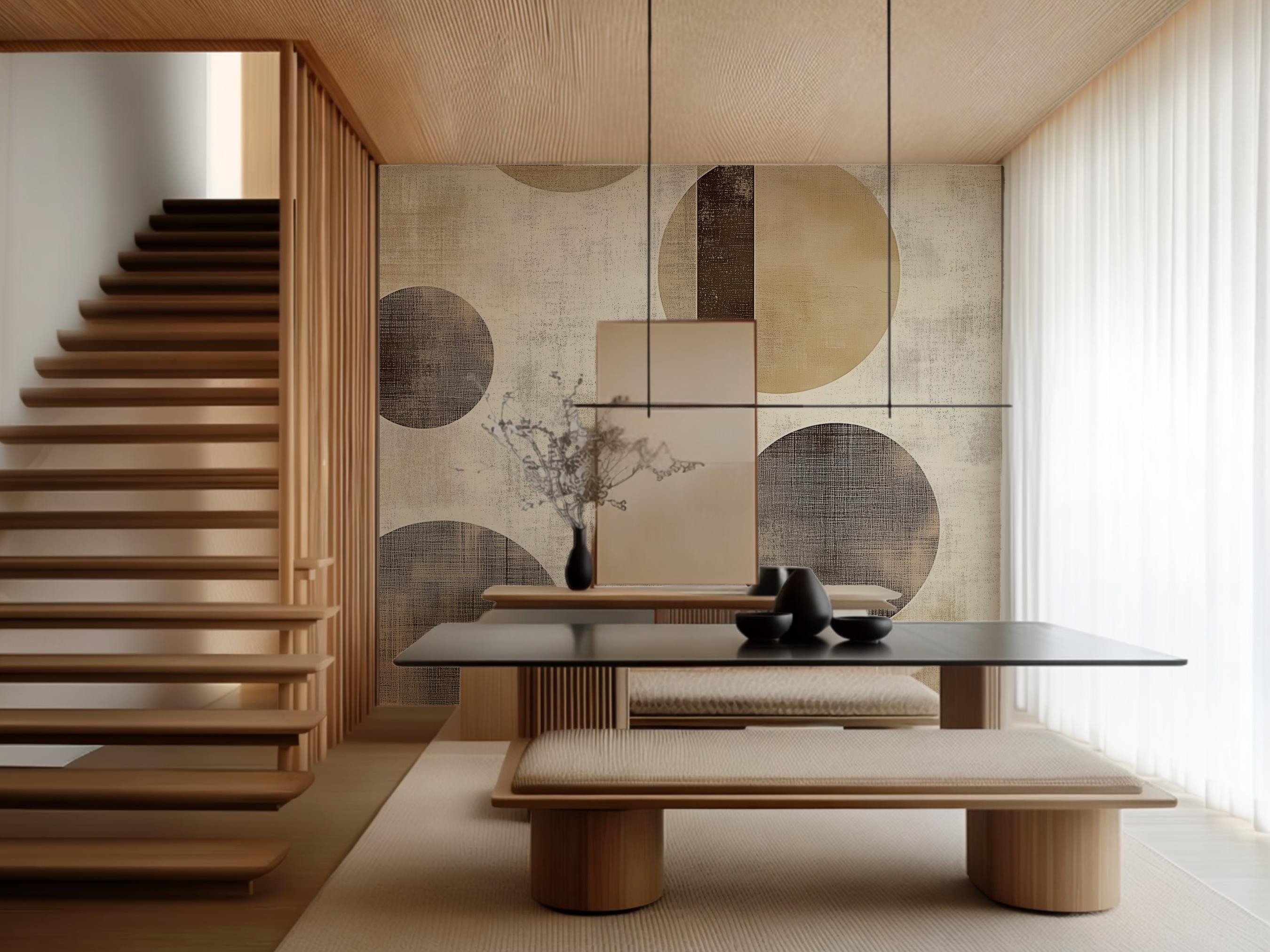 Hisa Balance Wallpaper,japandi Style,scandi,japanese Design,wall Decor ...