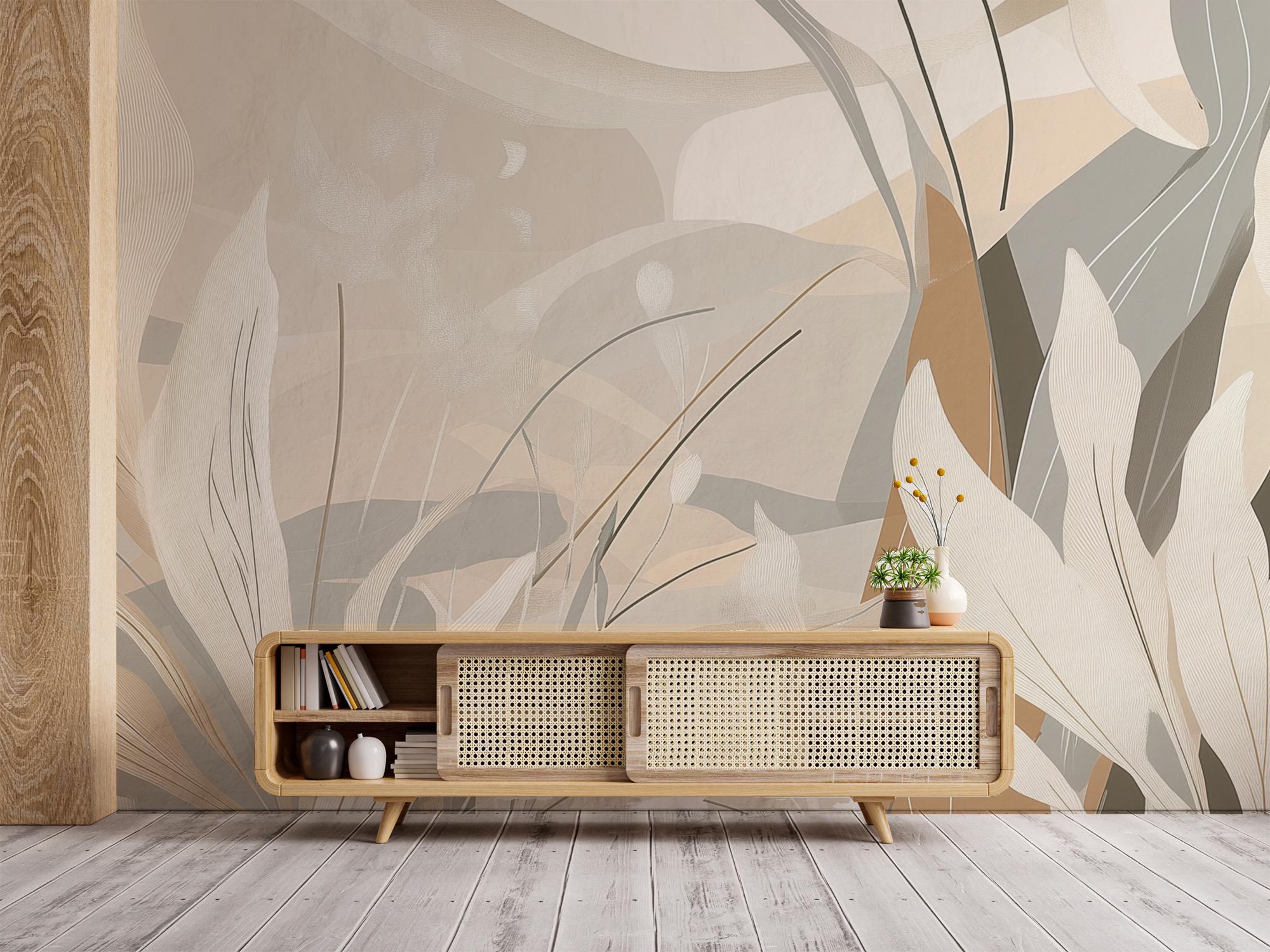 Komorebi Dream Wallpaper,japandi Style,scandi,japanese Design,wall ...
