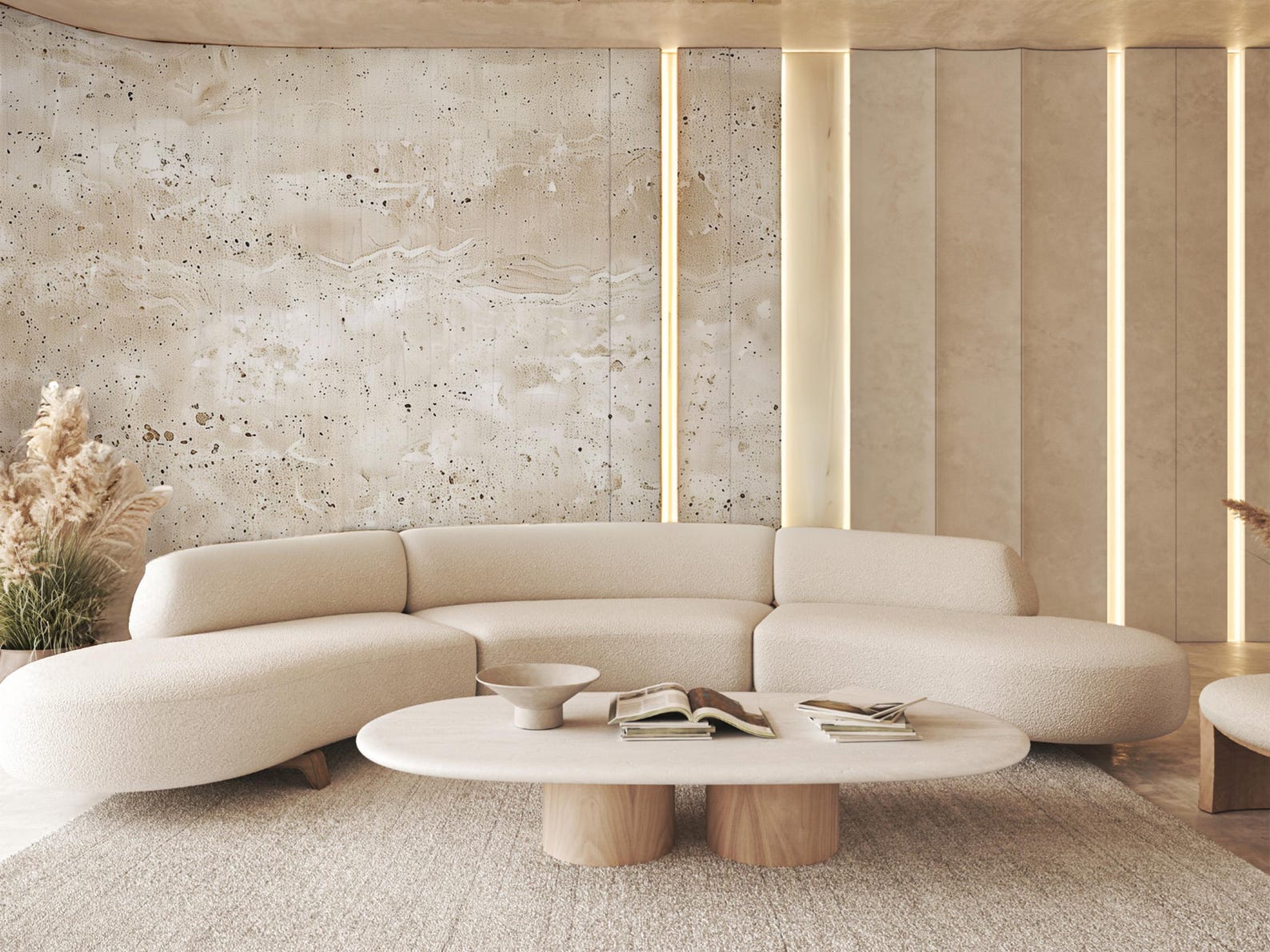 Koto Organic Wallpaper,japandi Style,scandi,japanese Design,wall Decor ...
