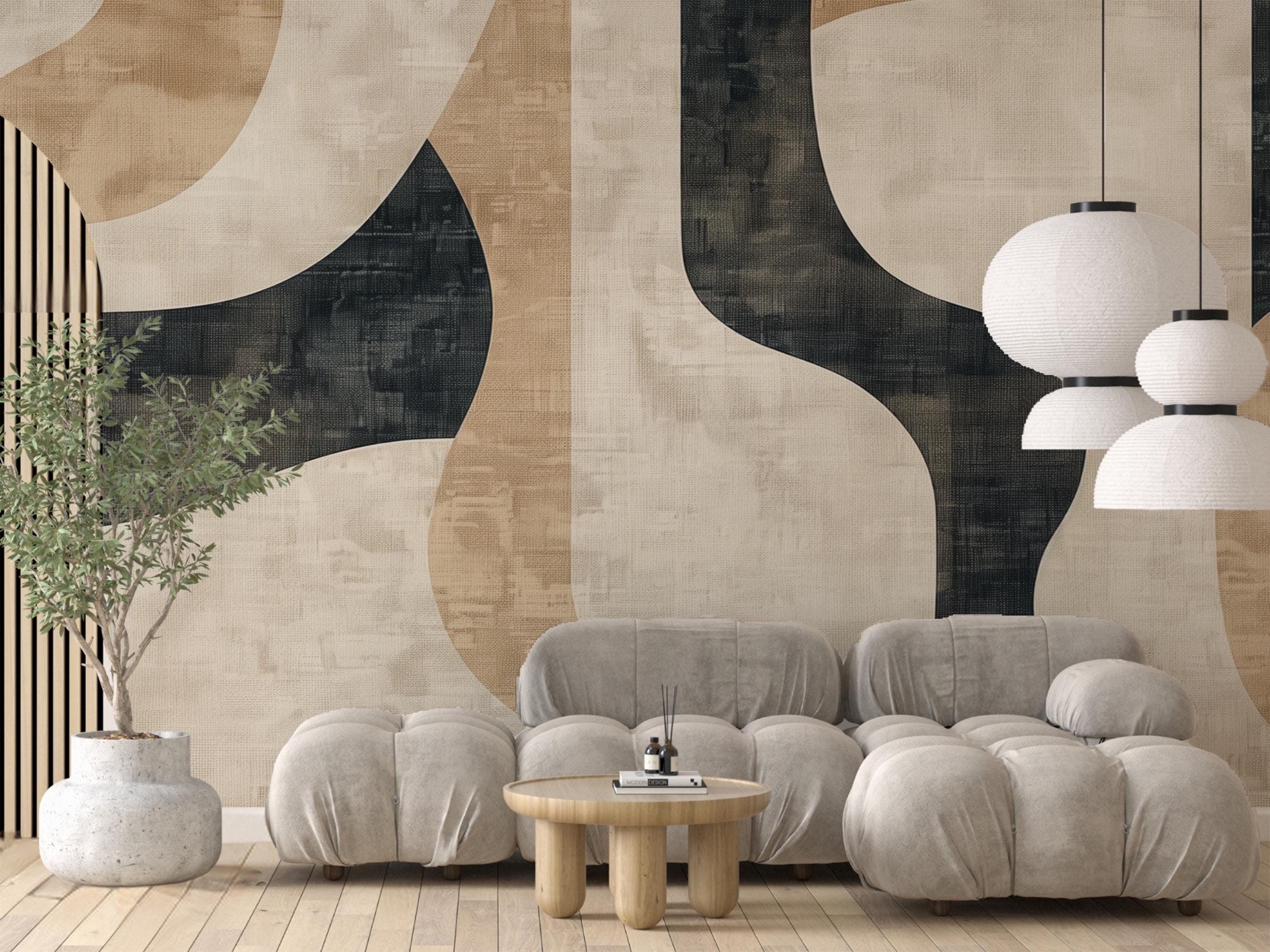 Michi Balance Wallpaper,japandi Style,scandi,japanese Design,wall Decor ...