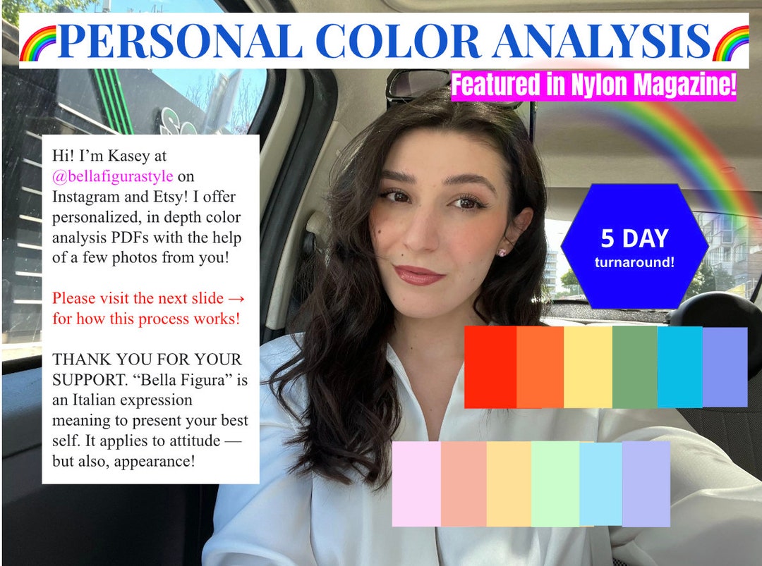 Color Analysis: Discover Your Season with Personalized - Etsy