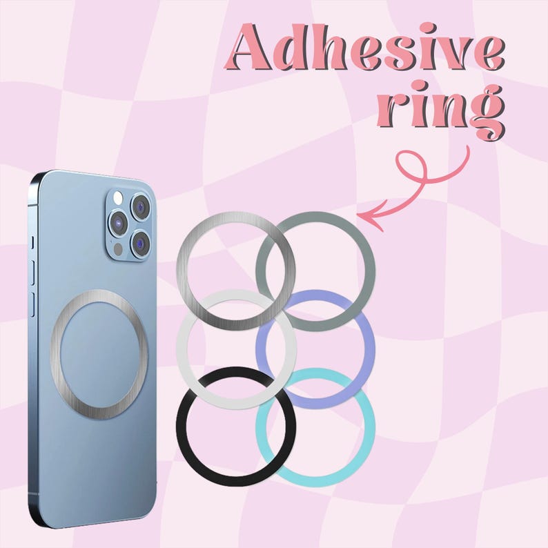 Reading Window Magsafe Phone Grip: Christmas Magnetic Phone Holder for ...