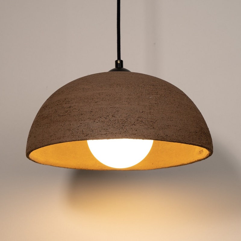 Texture Pendant Light - Etsy