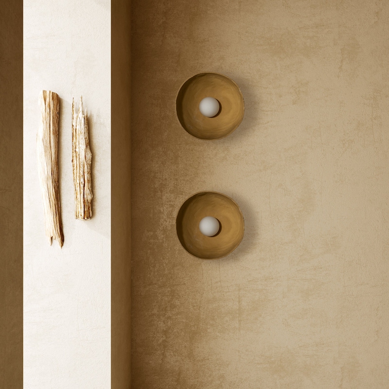 Terracotta Wall Sconce - Etsy
