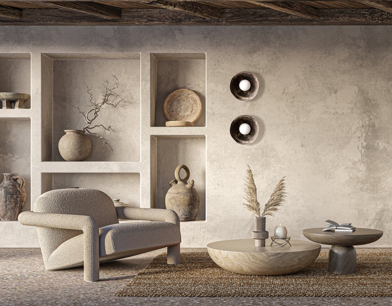 Handcrafted Wall Sconce I Ceramic Wall Sconce I Home Decor Light I ...