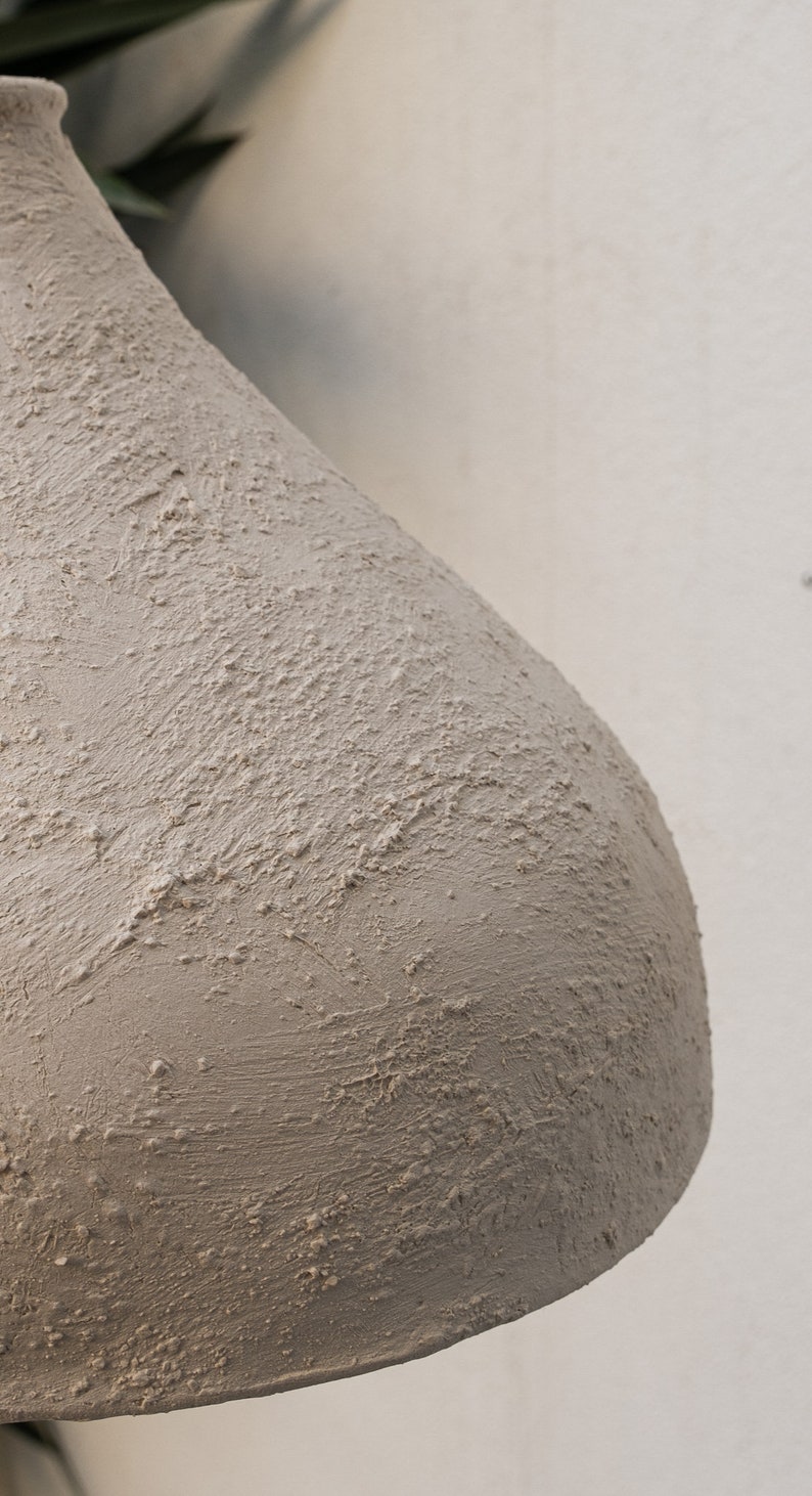 Handmade Ceramic Dome Pendant Light: Wabi Sabi Chandelier - Etsy