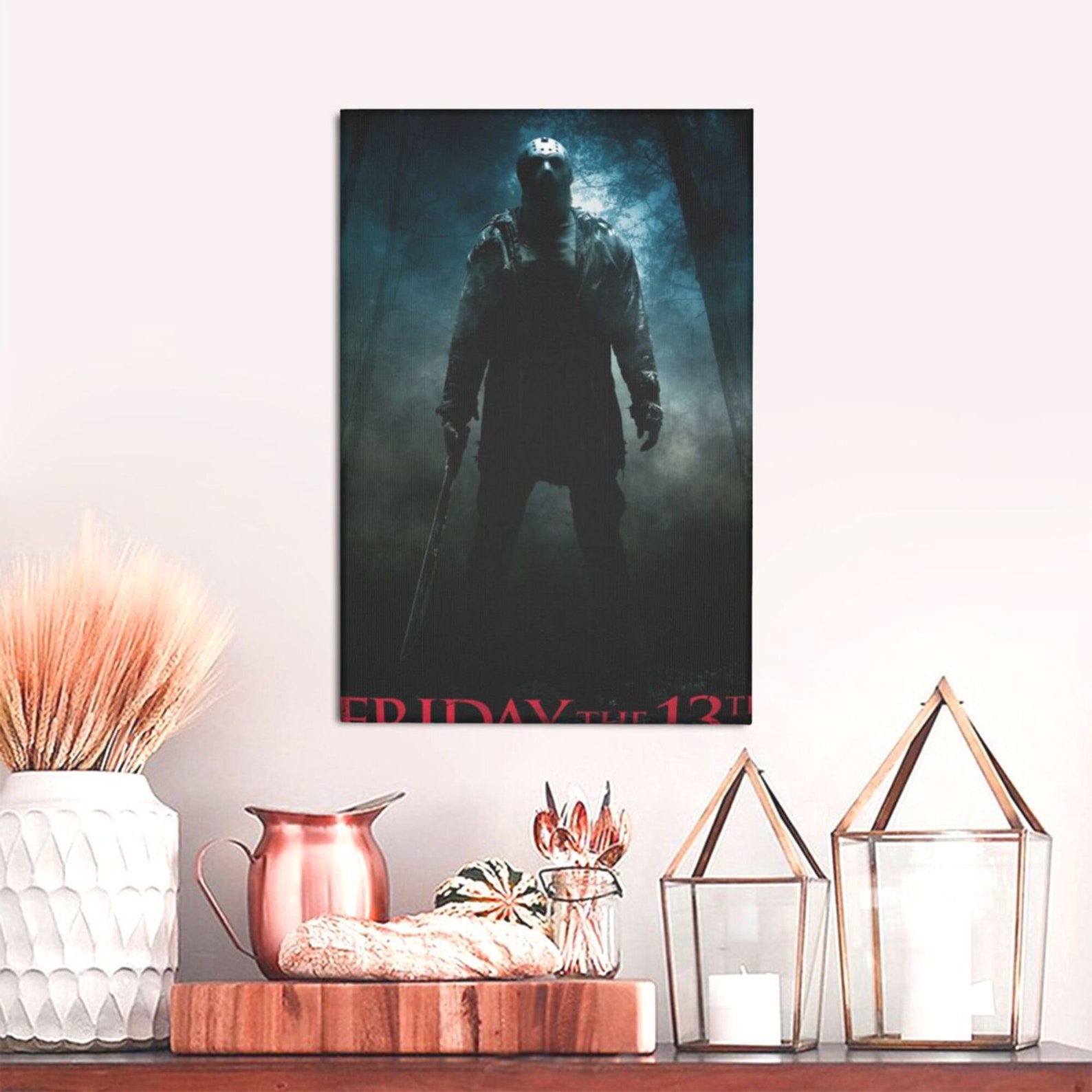 FRIDAY THE 13TH Poster, Movie Poster, Poster Print, Canvas Art Poster ...