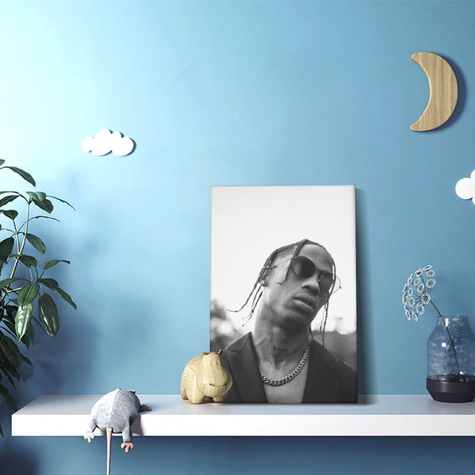 Travis Scott Poster, Music Poster Print, Singer Poster Designed & Sold ...