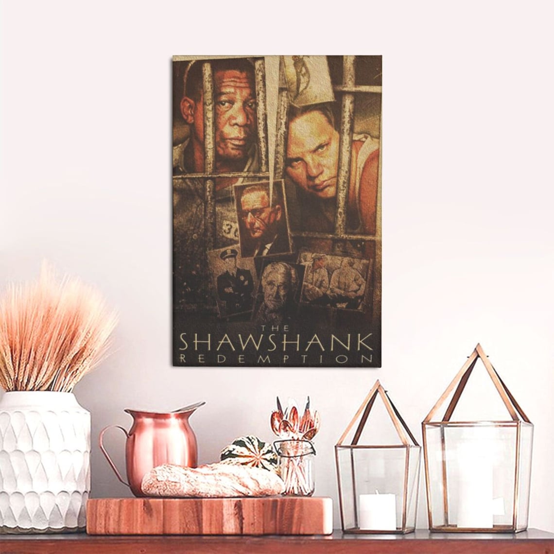 The Shawshank Redemption Poster, Movie Poster, Poster Print, Canvas Art ...