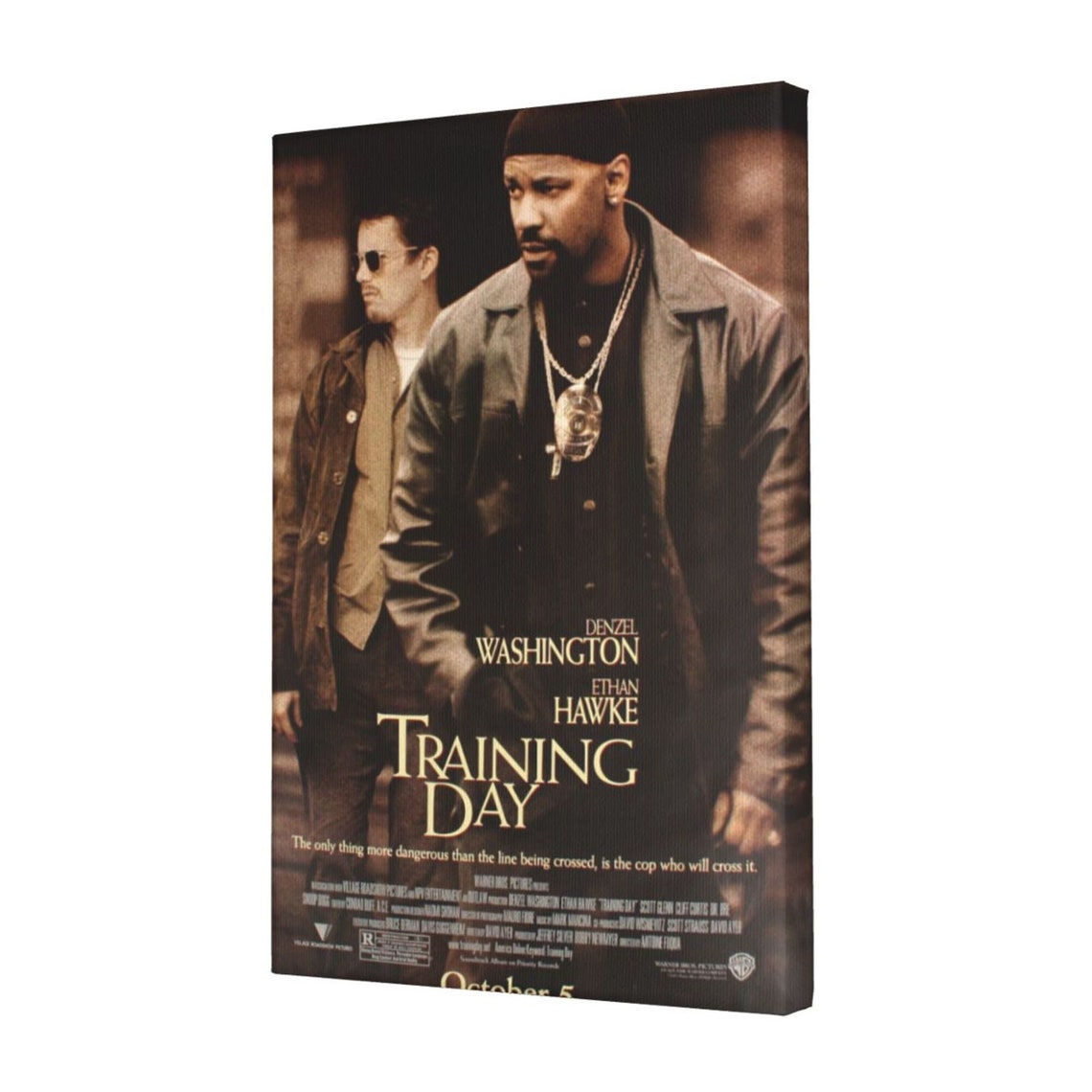 Training Day Poster, Movie Poster, Training Day Poster Print, Canvas ...