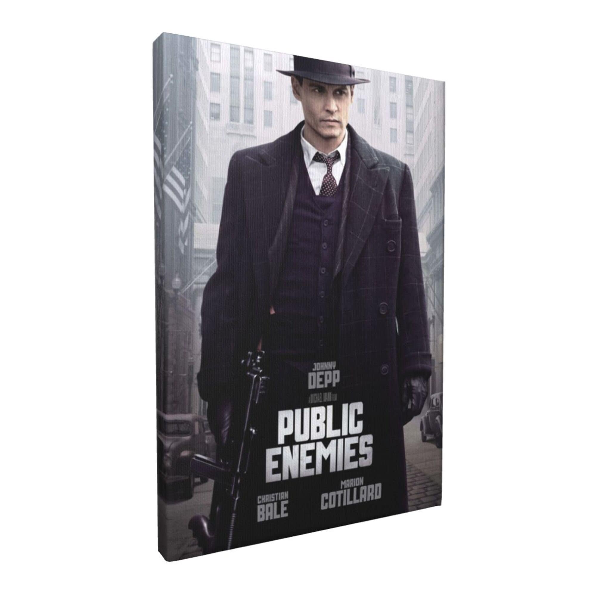 Public Enemies Poster, Movie Poster, Poster Print, Canvas Art Poster Wall Art Picture Print ...