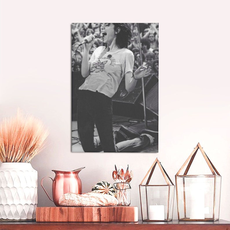 Patti Smith Poster, Music Poster Print, Singer Poster, Canvas Art ...