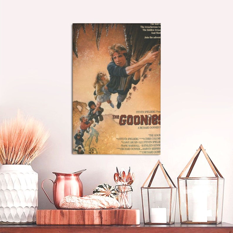 The Goonies Poster, Movie Poster, Goonies Poster Print, Canvas Art ...