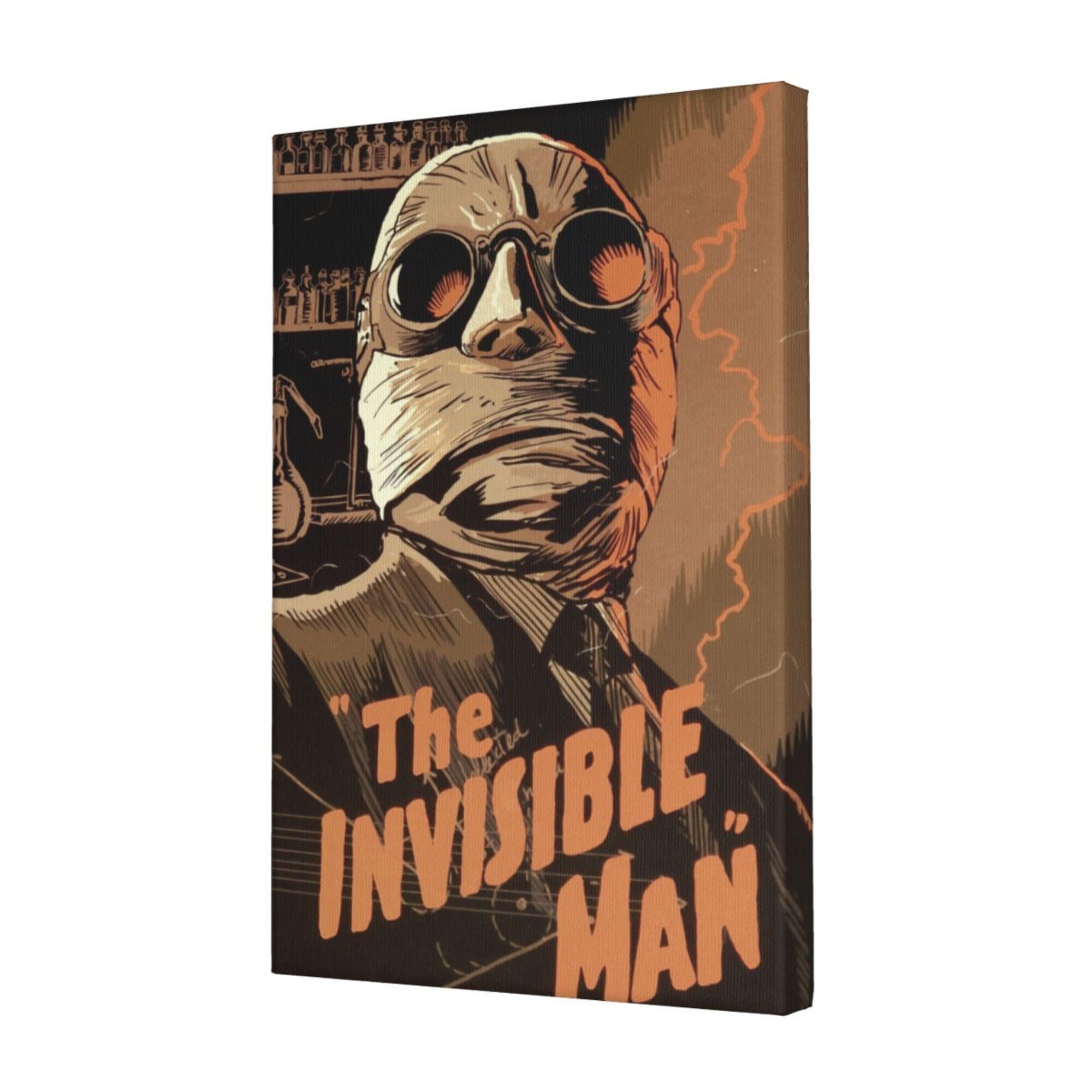 The Invisible Man Poster, Movie Poster, Poster Print, Canvas Art Poster ...