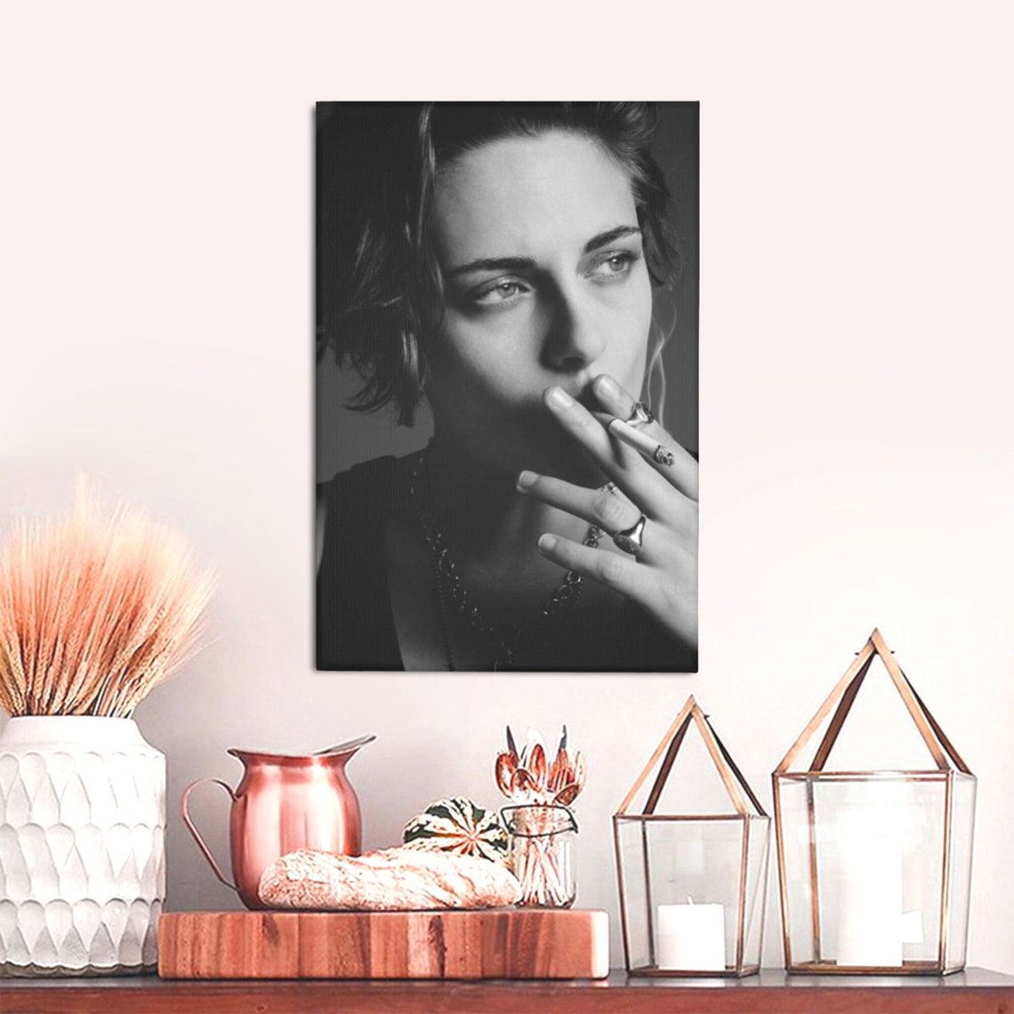 Kristen Stewart Poster, Music Poster Print, Singer Poster, Canvas Art ...