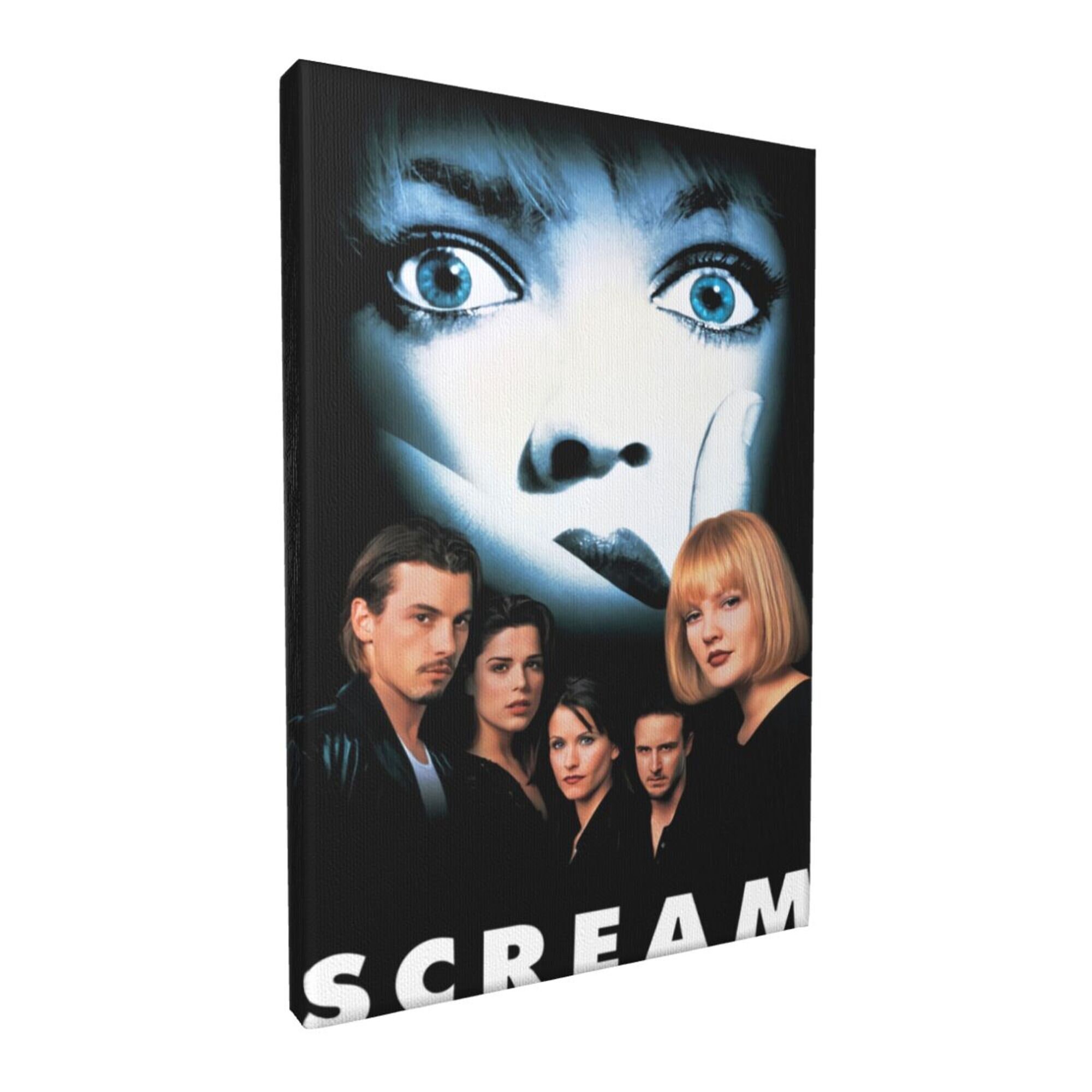 Scream Poster, Movie Poster, Scream Poster Print, Canvas Art Poster ...