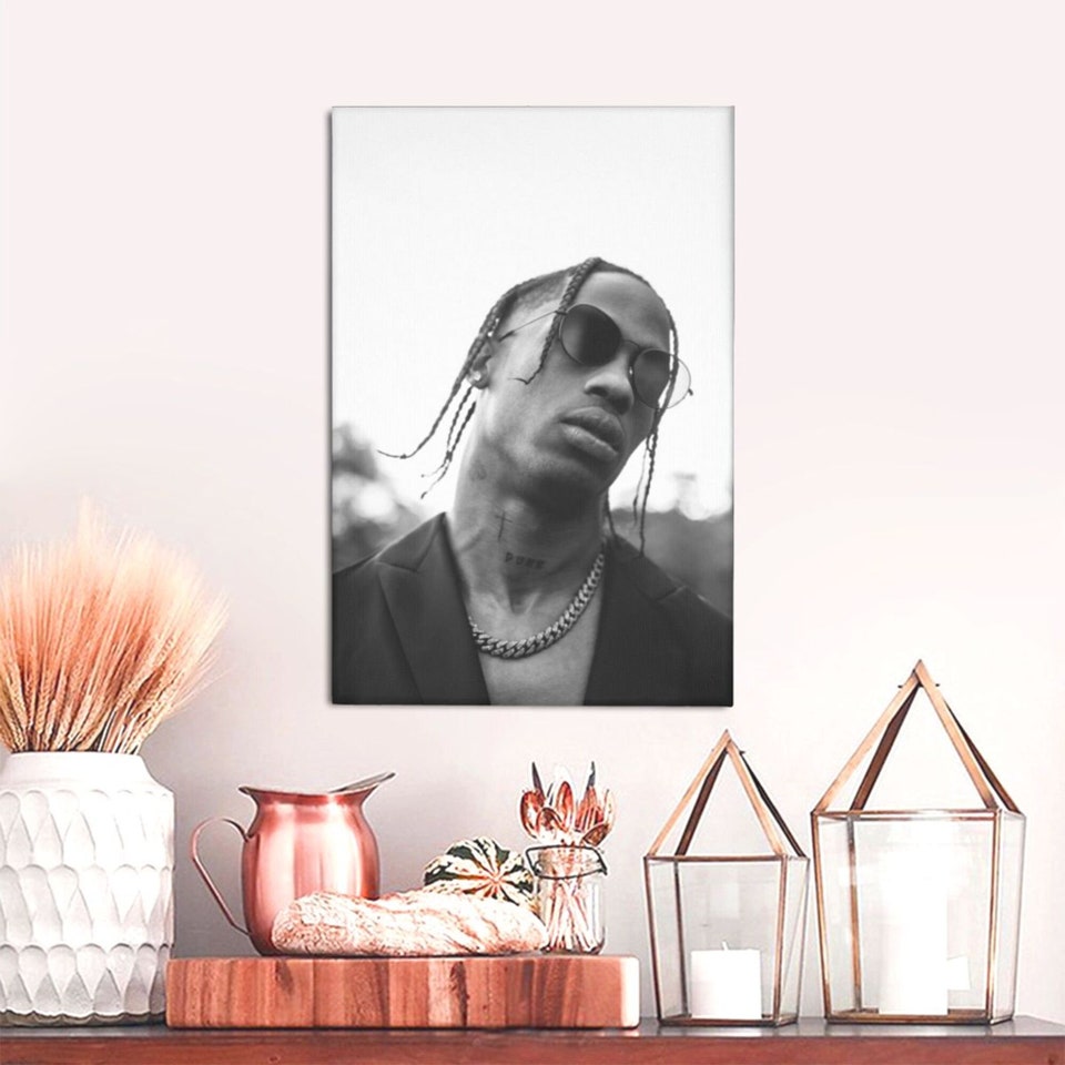 Travis Scott Poster, Music Poster Print, Singer Poster Designed & Sold ...