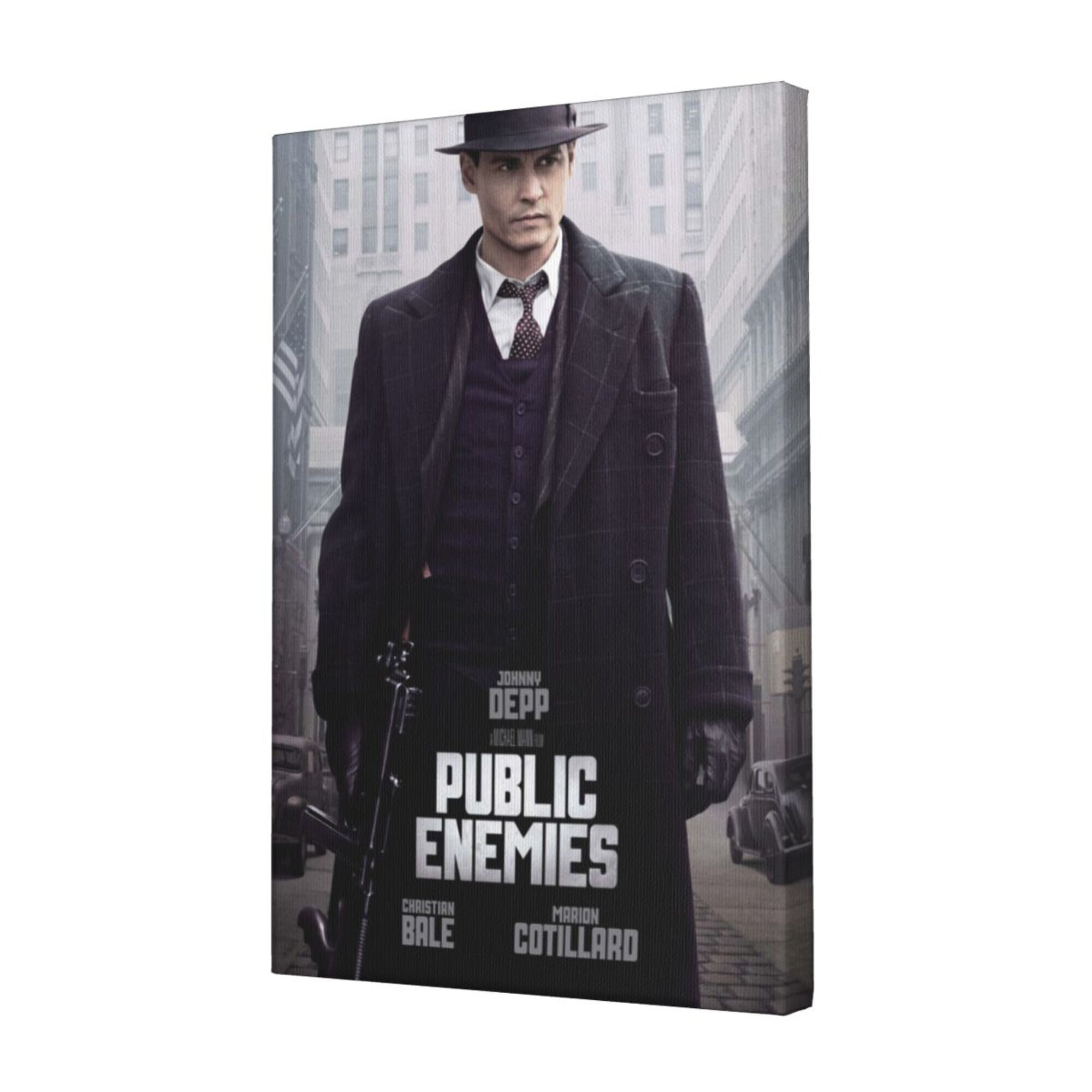 Public Enemies Poster, Movie Poster, Poster Print, Canvas Art Poster ...