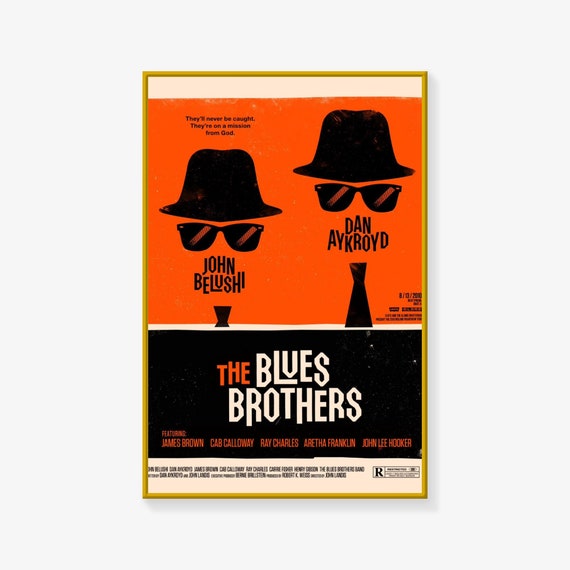 The Blues Brothers Poster Movie Poster Poster Print Canvas - Etsy
