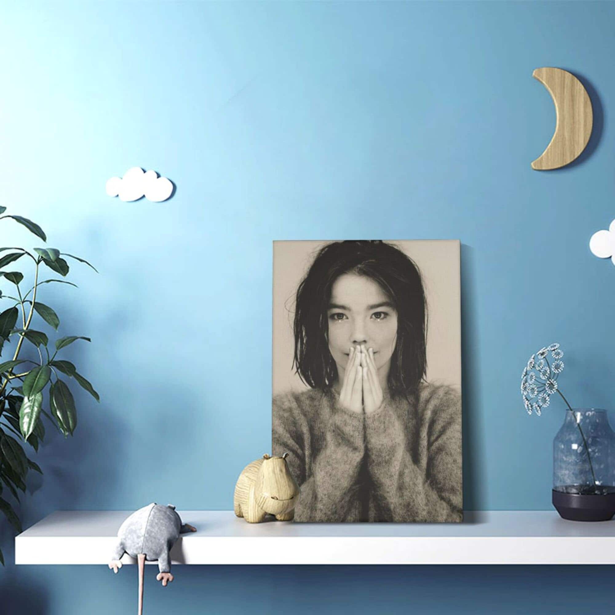 Bjork Poster, Music Poster Print, Singer Poster, Canvas Art Poster Wall ...