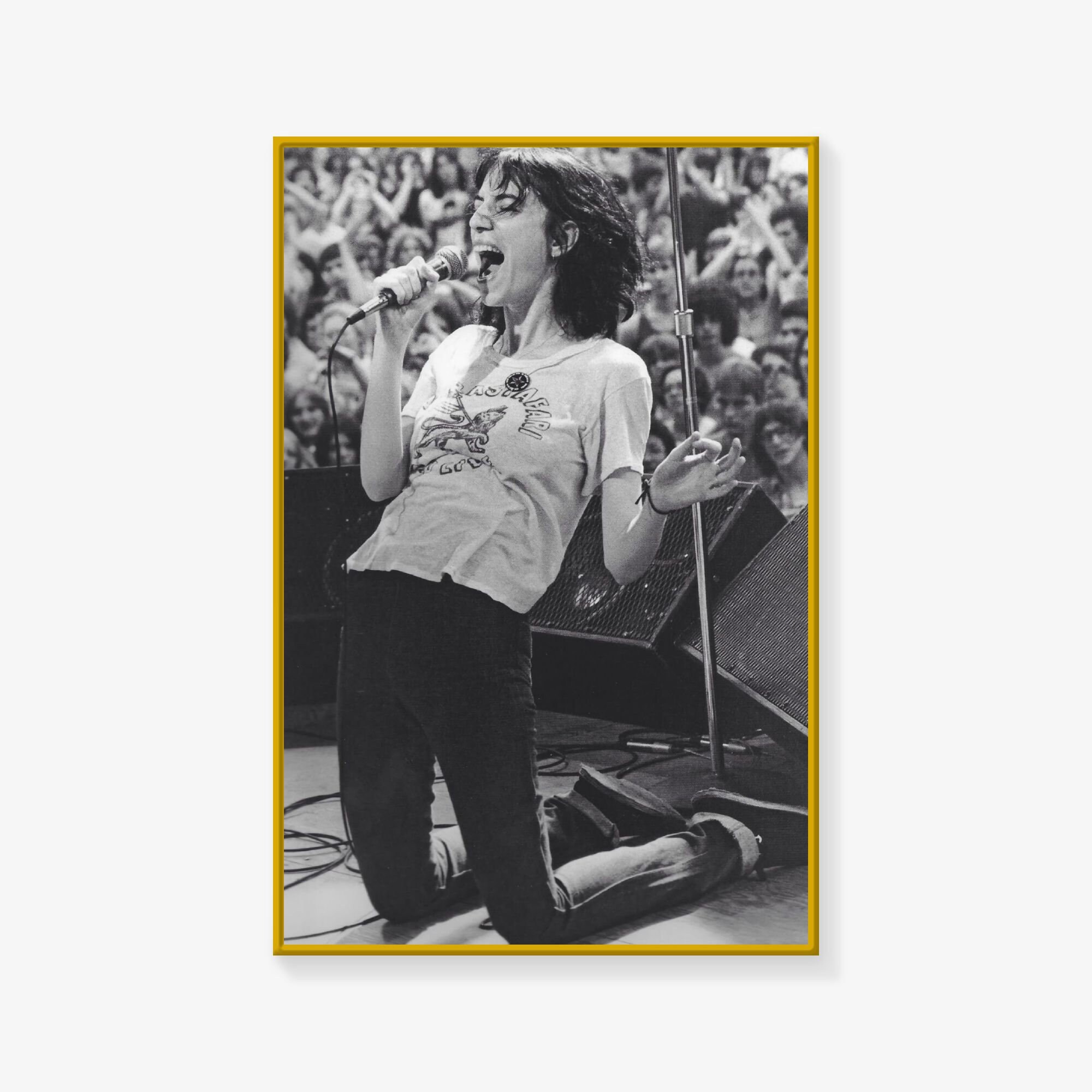 Patti Smith Poster, Music Poster Print, Singer Poster, Canvas Art ...