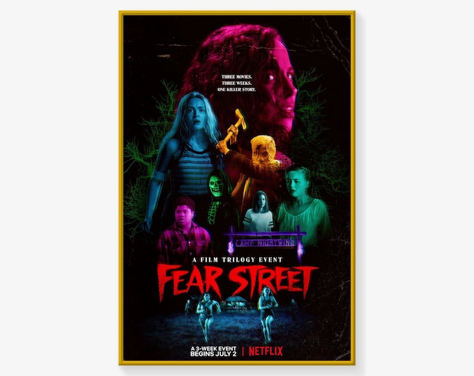 Camp Nightwing Replica Map Fear Street Trilogy - Etsy