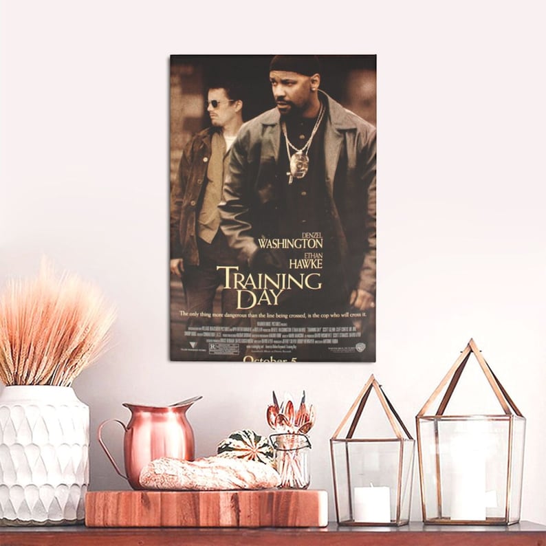 Training Day Poster, Movie Poster, Training Day Poster Print, Canvas ...