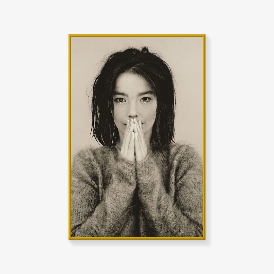 Bjork Poster, Music Poster Print, Singer Poster, Canvas Art Poster Wall ...