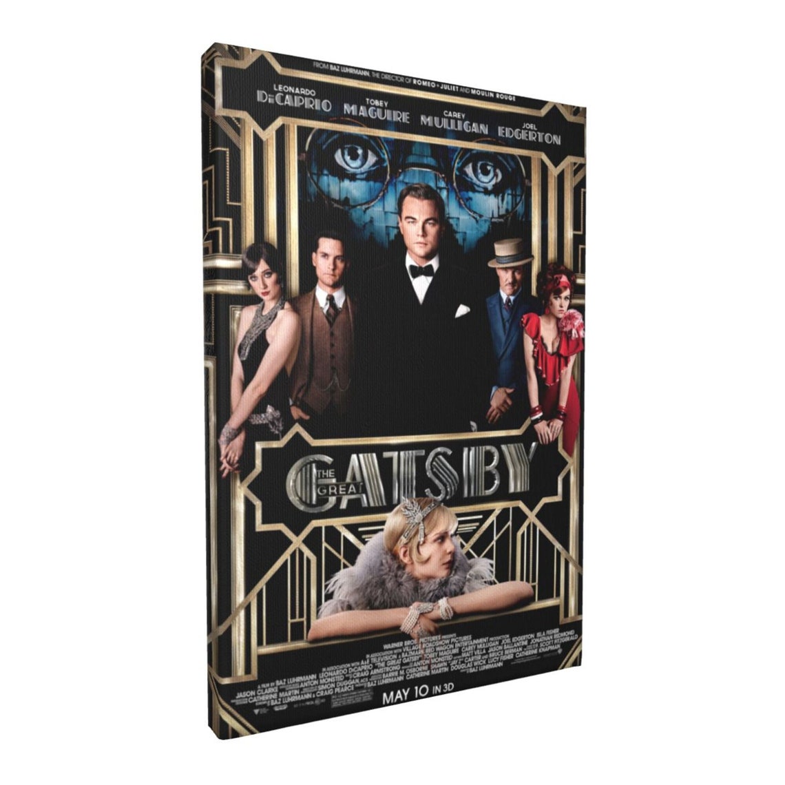 The Great Gatsby Poster, Movie Poster, Poster Print, Canvas Art Poster ...