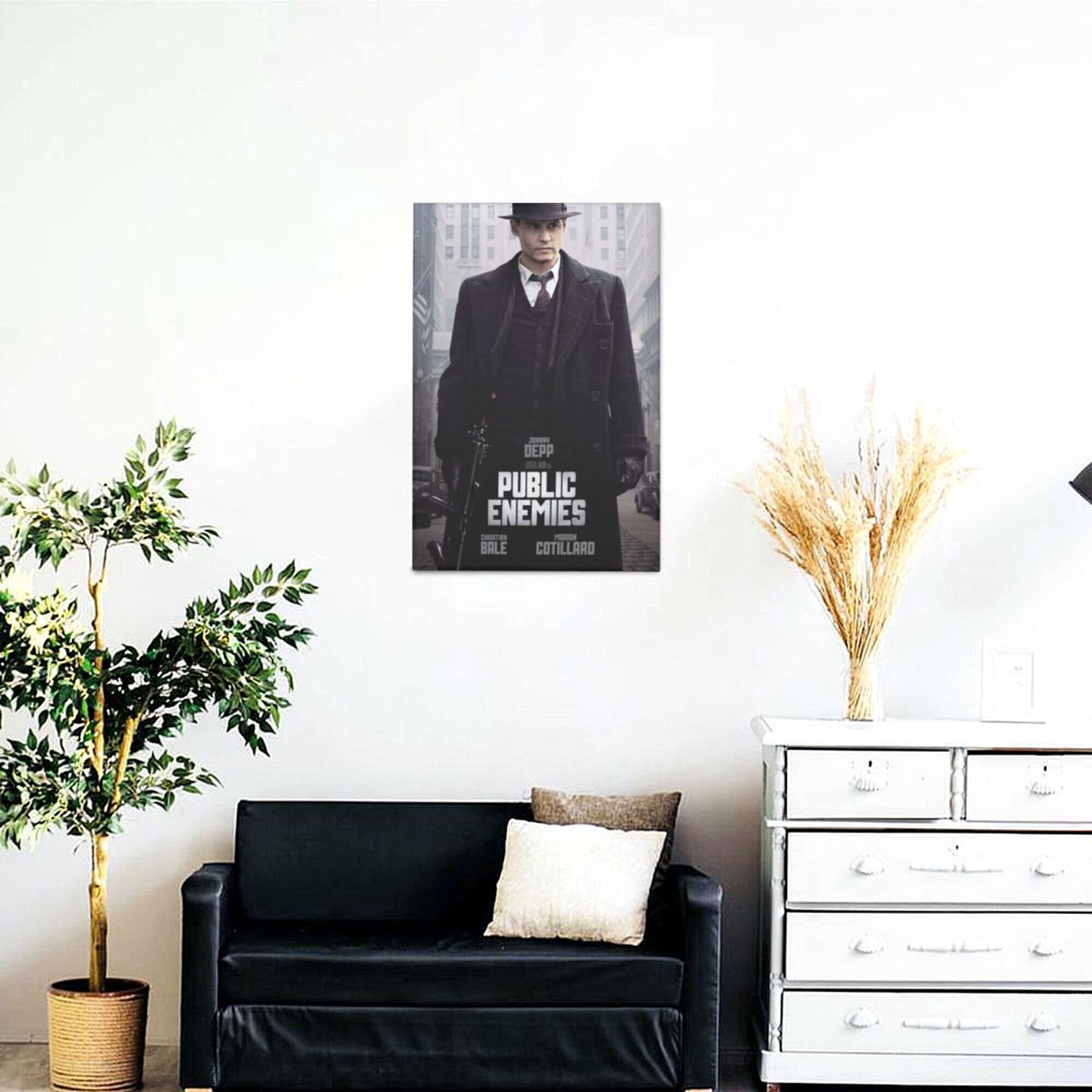 Public Enemies Poster, Movie Poster, Poster Print, Canvas Art Poster ...
