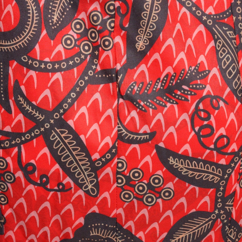 Red African Dress - Etsy
