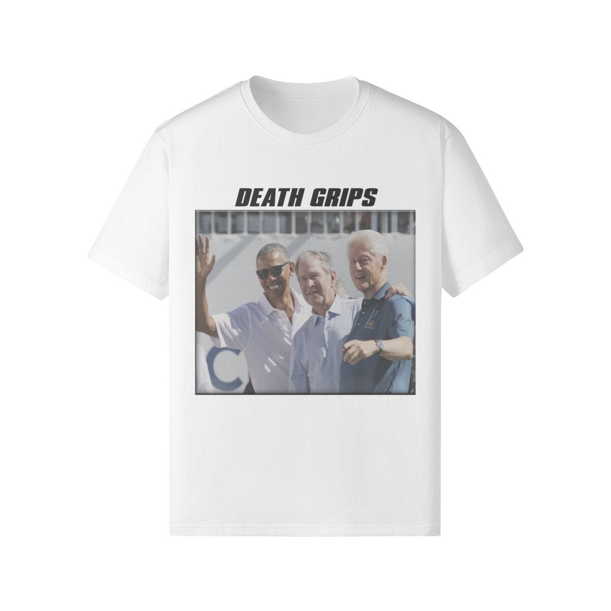 Death Grips Meme Shirt Obama Bush Clinton Funny Graphic Tee I Love ...